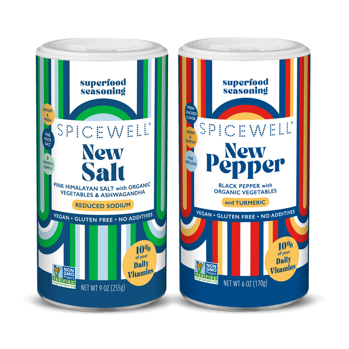 Superfood Shaker Duo | Spicewell | Spicewell